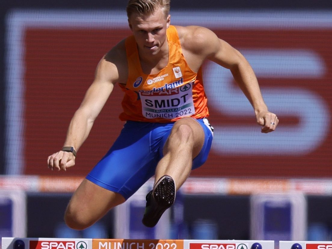 Nick Smidt plaatst zich voor halve finale EK op 400 meter horden - RTV ...