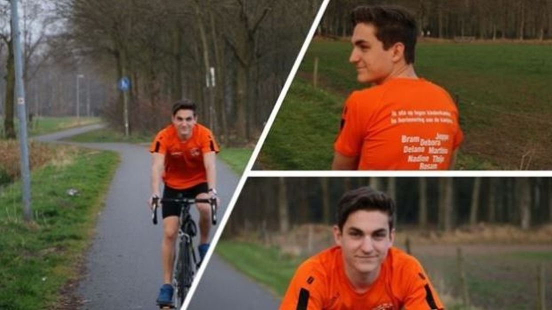 Jesse Mulder fietst zijn “eigen Toer de Dellen editie 2021” - Omroep ...