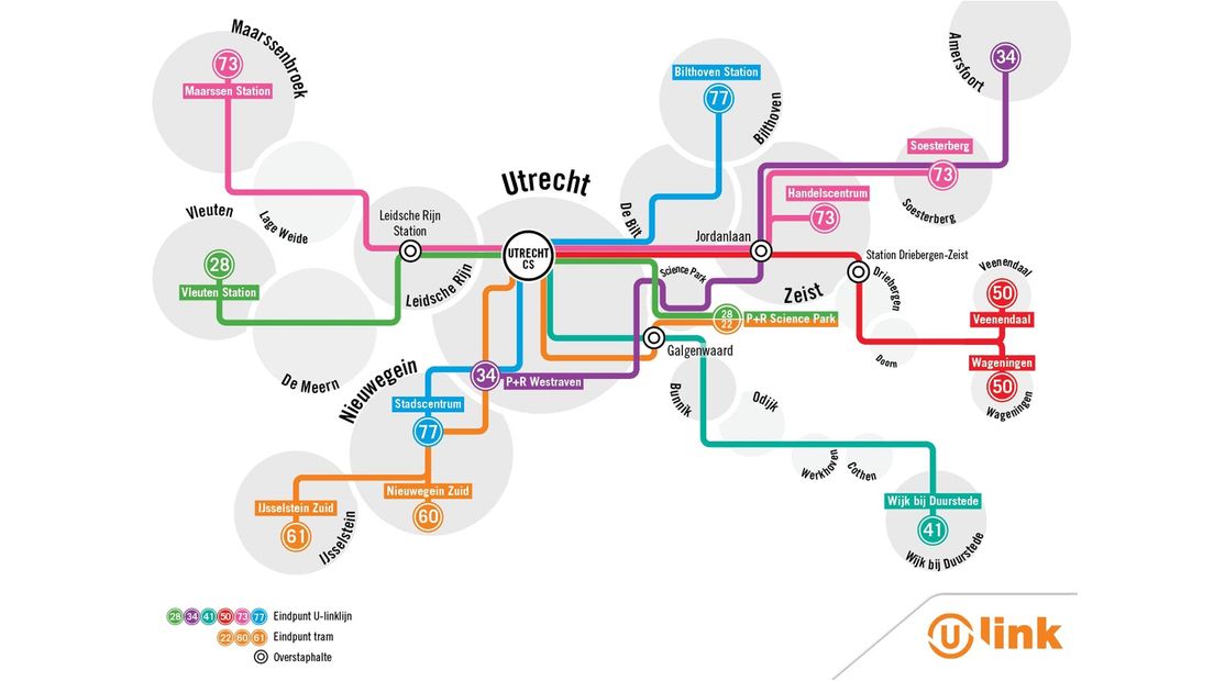 Nieuwe dienstregeling: alles op de schop voor zes nieuwe buslijnen ...
